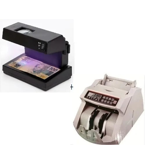 Zenith Money Counting Machine + Automatic Counterfeit Note Detector ...