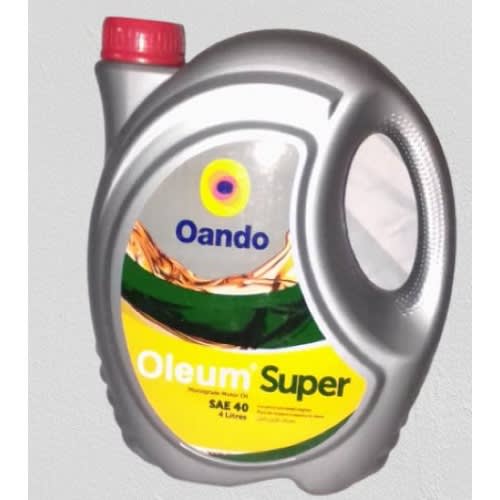 Oando Engine Motor Oil Oleum Super SAE 40 - 4L | 5444302 | Konga Online ...