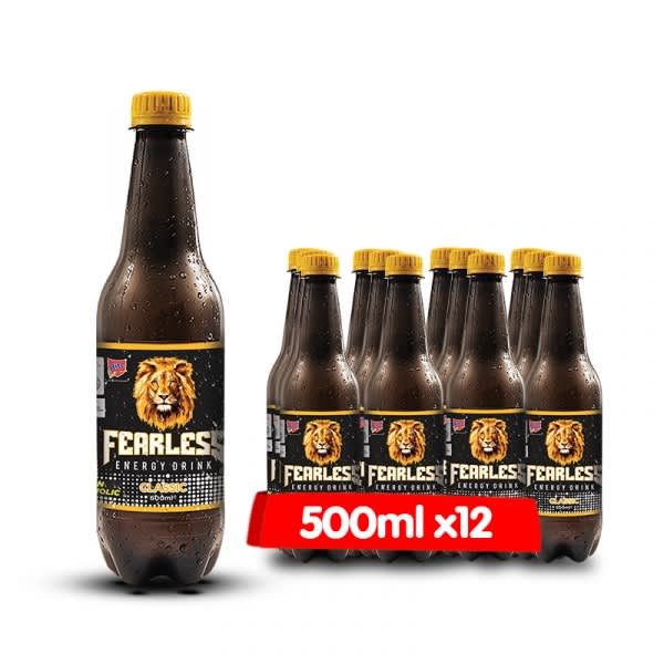 Fearless Energy Drink - Classic - 500ml x 12 | 5010409 | Konga Online ...