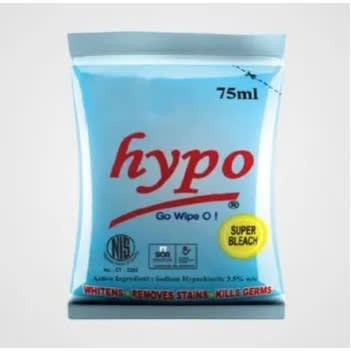 Hypo Bleach Sachet - 75ml x 25 Sachets | 6344826 | Konga Online Shopping