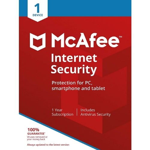 McAfee Internet Security 2022 License Key For 1Piece-1year | Konga ...