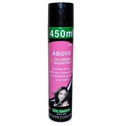 Above - Oil Sheen Hair Spray - 450ml | Konga Online Shopping