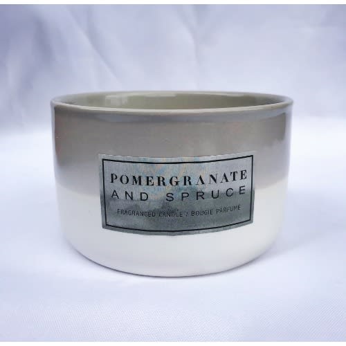 Tesco Natural Ombre Scented Candle - Pomegranate & Spruce | Konga ...