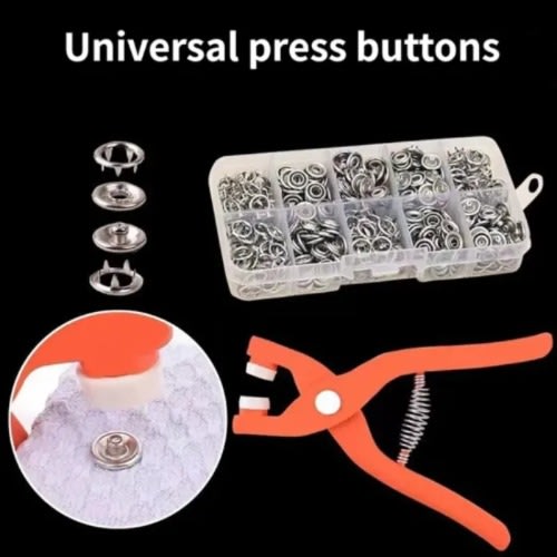 Universal Press Button- Diy Snap Fastener Kit | Konga Online Shopping