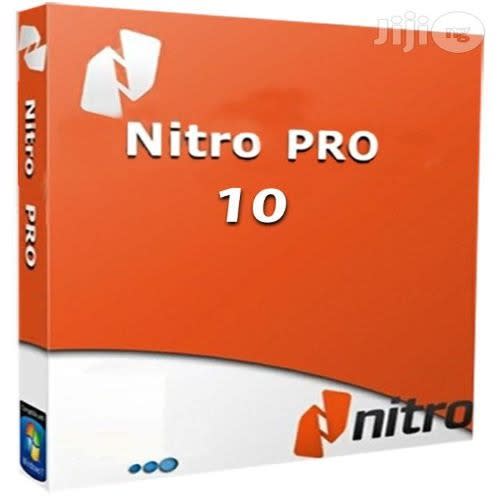 Nitro Enterprise Nitro Professional 10 Pdf Reader, Creator, Editor For Windows | 5499266 | Konga ...
