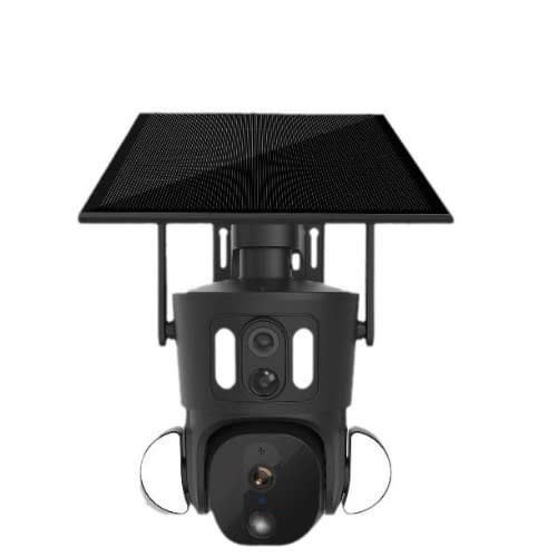 Hd Dual Lens Solar Ptz Camera 5MP | Konga Online Shopping