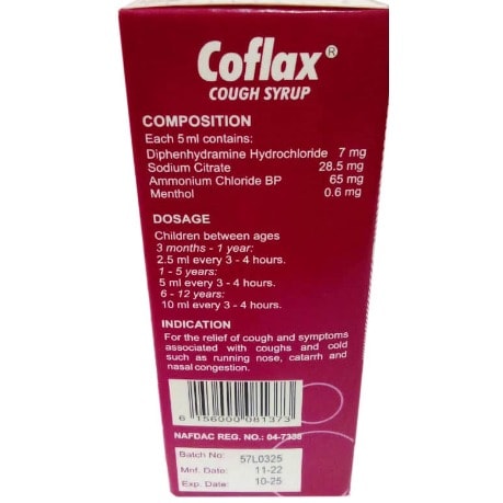 Coflax Children Cough Syrup | 6018881 | Konga Online Shopping