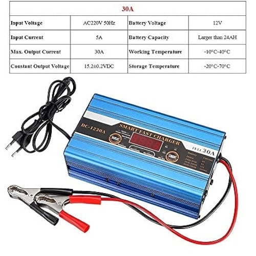 12V / 30A Car & Inverter Battery Charger | Konga Online Shopping