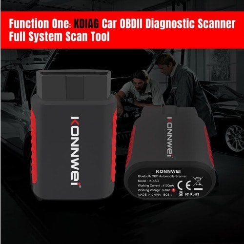 Konnwei KDIAG 2023 Full System Auto Scan Reset SAS EPB Service ECU ...