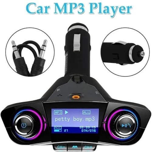 Bluetooth Car Kit Handsfree With Fm Transmitter Bt06 | Konga Online ...