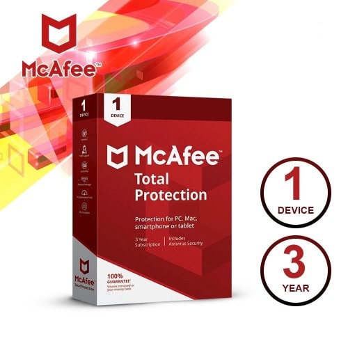 McAfee Total Protection License Key 2022 For 1 PC- 3 Years | 5878095 ...