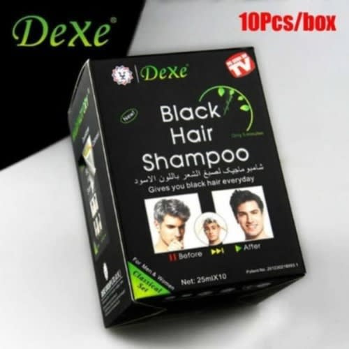 Dexe Black Hair Shampoo - Hair Dye - 25ml X 10 | 6293737 | Konga Online ...