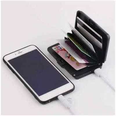 Atm Card Wallet With Power Bank -charger And Cardholder | 6804031 ...