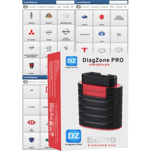 Launch X431 Launch Diagzone Pro With Ediag Professional Car Scanner ...