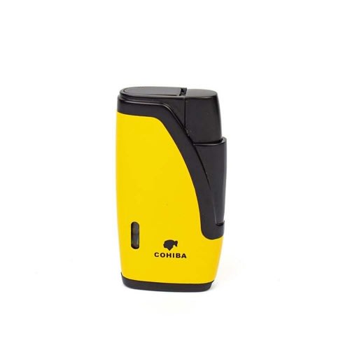 Cohiba Yellow Metal Gas Butane 2 Torch Jet Flame Lighter | 4579673 ...