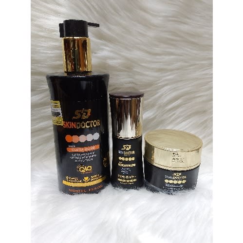 Skin Doctor Gluta Glow Body Lotion - 400ml / Serum - 50ml And Face ...