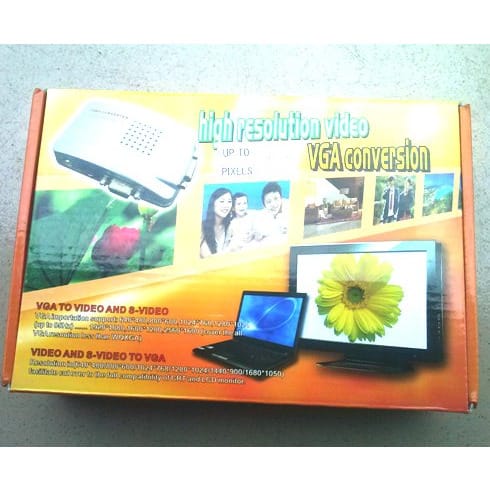 High Resolution Video VGA Composite Converter Adapter | Konga Online ...