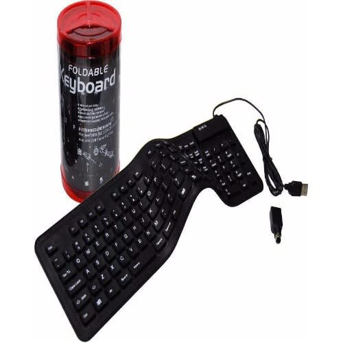 Foldable & Washable USB External Keyboard | Konga Online Shopping