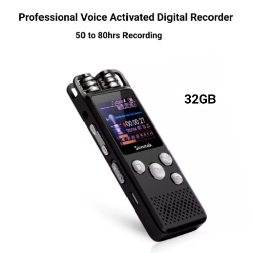 Professional Digital Voice Activated Recorder -32GB | 5406192 | Konga ...