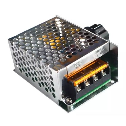 AC 220V 4000W SCR Voltage Regulator Dimmer/Motor Speed Controller ...