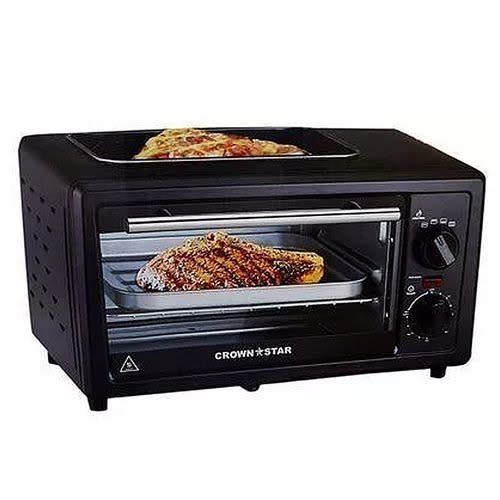 Crown Star Electric Toaster Oven With Top Grill -11L | Konga Online ...