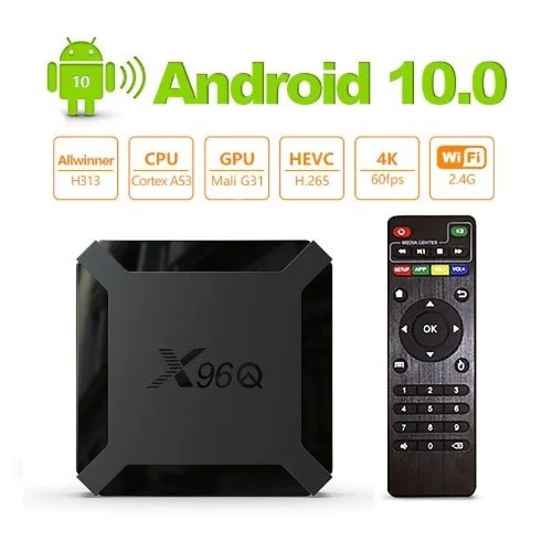 Android Smart Tv Box X96q - 2GB RAM - 16GB ROM | Konga Online Shopping