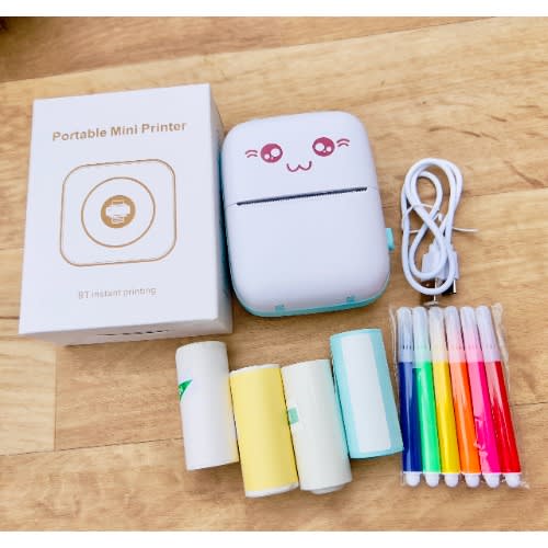 Mini Portable Bluetooth Printer/ Thermal Printer With Accessories ...