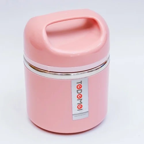 Tedemei Two Layers Lunch Box - Pink - 830ml | Konga Online Shopping
