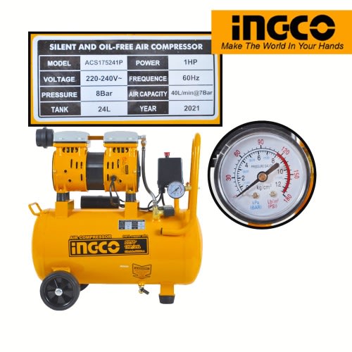 Ingco 24L Oil Free Air Compressor | Konga Online Shopping
