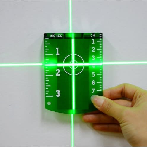 KDK Laser Target Plate Board For Green Beam Cross Line Laser Level ...