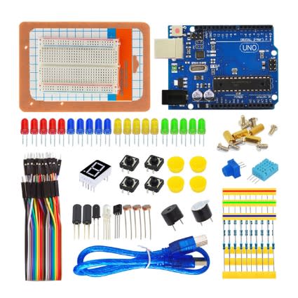 Arduino Diy Mall Uno R3 Starter Learning Kit Beginner Kits Led Set ...