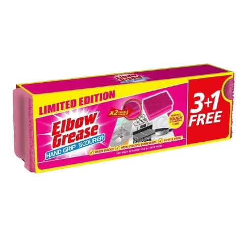 Elbow Grease Pink Scourer 4-pack - Pink | Konga Online Shopping