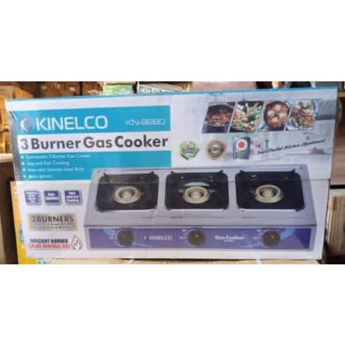 Kinelco Stainless Table Top Gas Cooker -3 Burners | 6088757 | Konga ...