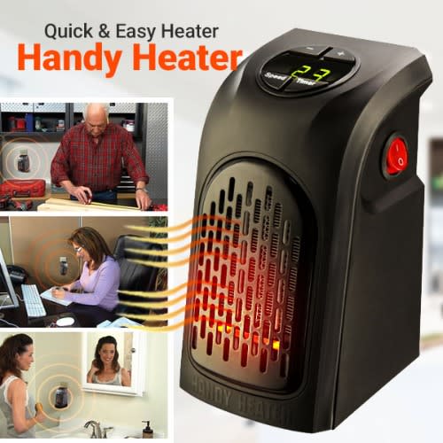 Handy Heater Portable Wall-outlet Electric Space Heater | Konga Online ...