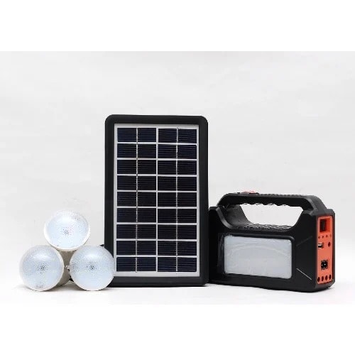 Solar Energy Kit With Super Bright 3 Led Bulbs | Konga Online Shopping