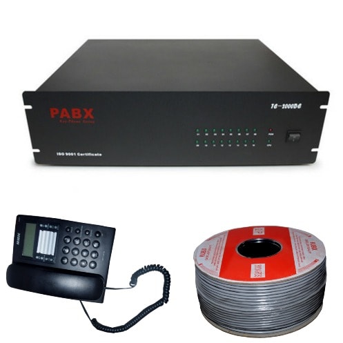 PABX 48 Extensions Hybrid Wired Intercom System | 3400292 | Konga ...