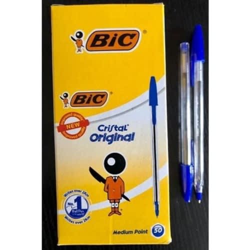 Bic Bic Biro Blue -50 Pieces In A Pack | 5635065 | Konga Online Shopping