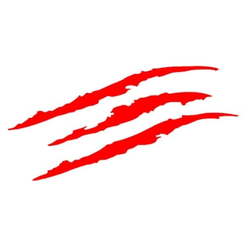 Monster Claw Scratch Stripe - Red | 6257154 | Konga Online Shopping