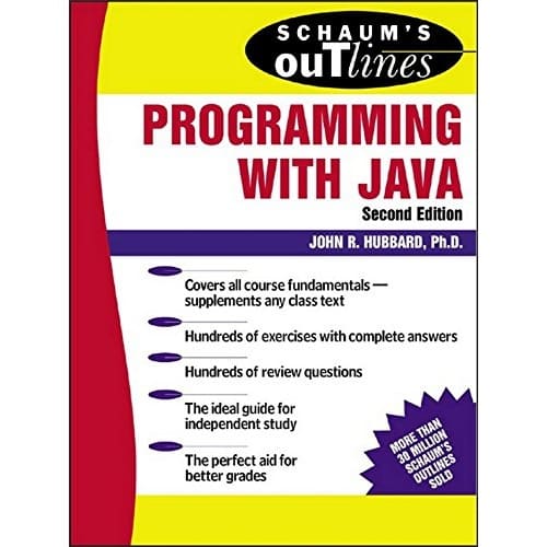 McGraw Hill - Schaum's Outline Of Programming With Java | 5699219 | Konga Online Shopping