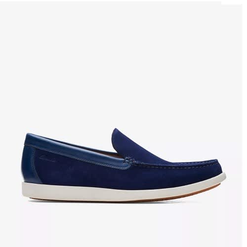 Clarks Men Ferius Creek Dark Blue Combination Shoe | 6789244 | Konga ...