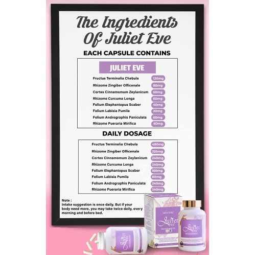 Juliet Eve Supplement - 60 Tabs | 6084705 | Konga Online Shopping