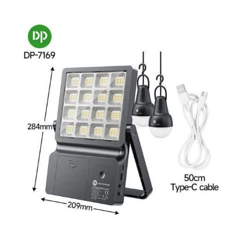 DP Purse Rechargeable Led Spotlight Flood Lights Portable Led Camping ...