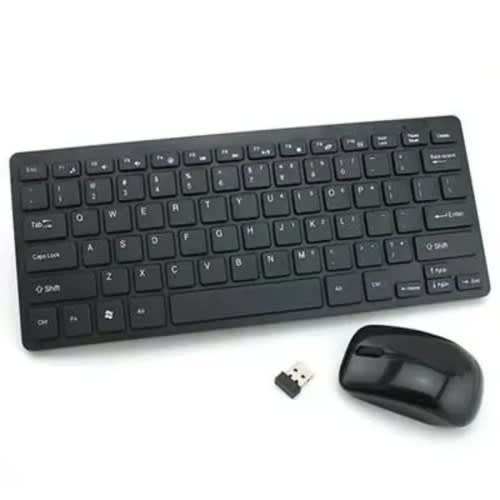 A&S Mini Wireless Keyboard And Mouse Combo - 2.4ghz - Black | Konga ...