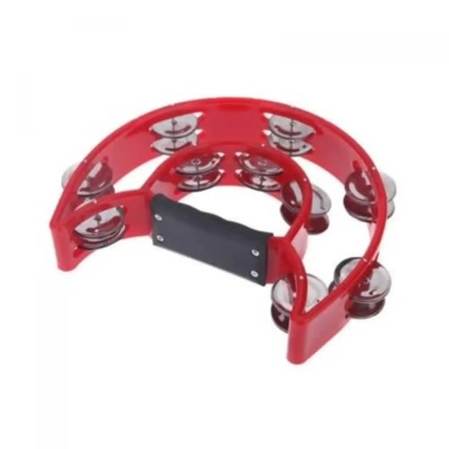 Jingle Handheld Tambourine - Red | Konga Online Shopping