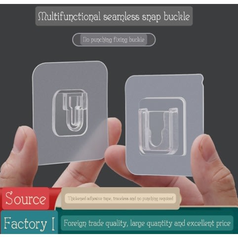 Double-sided Self-adhesive Fastner Hook - 10pairs | 6383014 | Konga ...