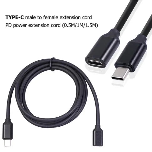 USB Type C Extension Male To Female Cable - 3m | 6524061 | Konga Online ...