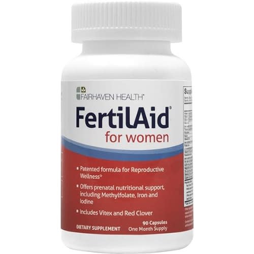 Fairhaven Fertilaid For Women: Female Fertility Supplement X90 Capsules ...