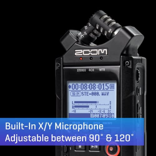 Zoom H4n Pro 4-input / 4-track Portable Handy Recorder With Onboard X/y ...