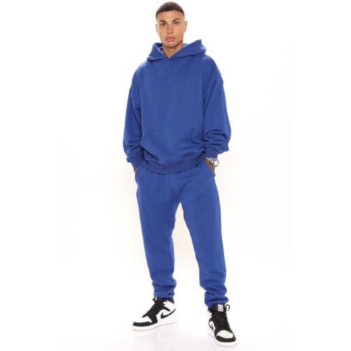 JAOP Oversized Hoodie And Joggers - Blue | Konga Online Shopping