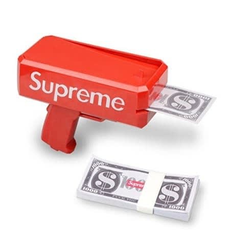Supreme Cash Canon Money Spraying Gun - Red | Konga Online Shopping